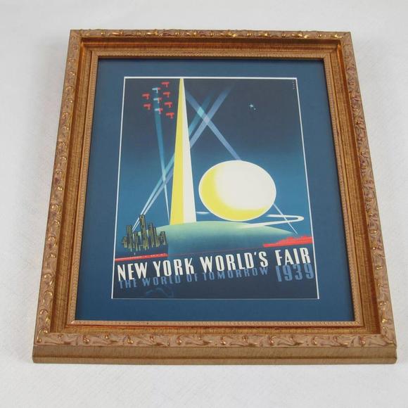 Other | 1939 New York Worlds Fair Poster Binder Trylon Perisphere Ship ...